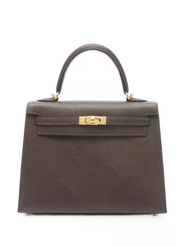 Hermès 2010s Kelly 25 Epsom Tote Bag - Brown