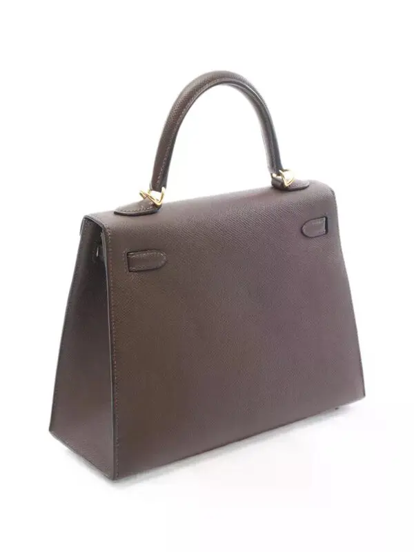 Hermès 2010s Kelly 25 Epsom Tote Bag - Brown