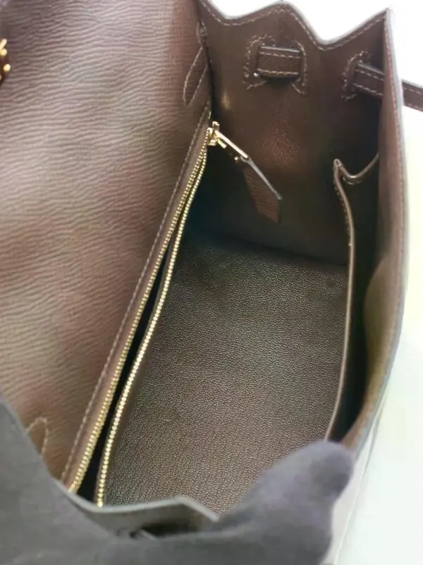 Hermès 2010s Kelly 25 Epsom Tote Bag - Brown