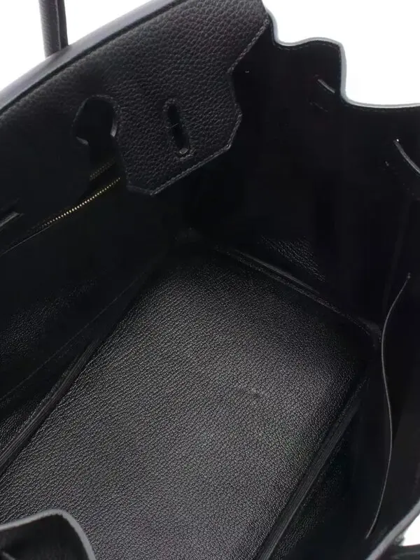 Hermès 30 Birkin Tote Bag - Black
