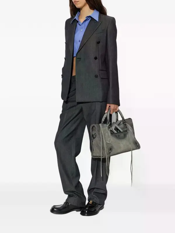 Balenciaga Pressed-crease Tailored Trousers