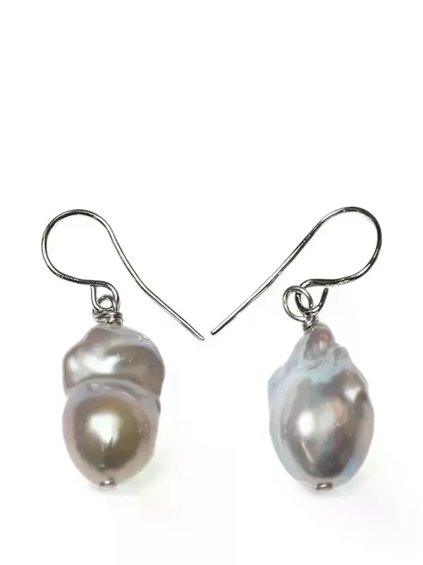 JIL SANDER Drop Earrings - Silver