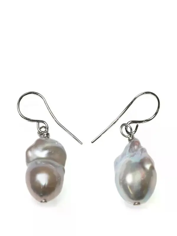 JIL SANDER Drop Earrings - Silver