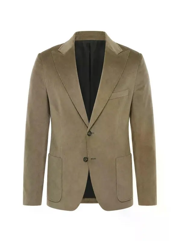 PAOLO PECORA Single-breasted Peaked-lapel Blazer