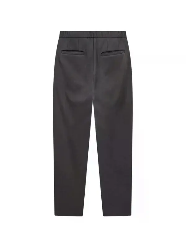 Emporio Armani Elasticated Waistband Straight-leg Trousers