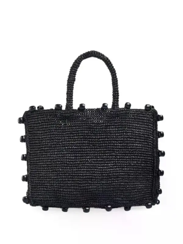 MC2 SAINT BARTH Colette Bead-embellished Shoulder Bag