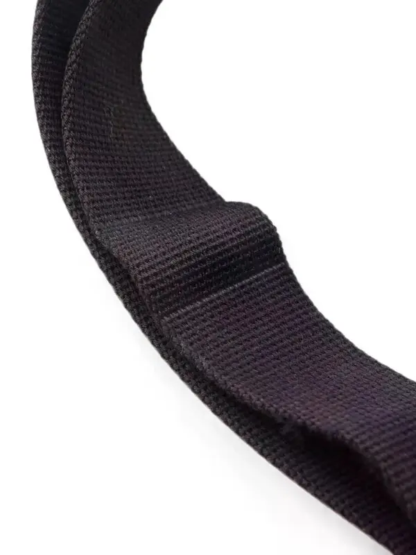 Gucci 2010s Web Stripe Belt Bag - Black