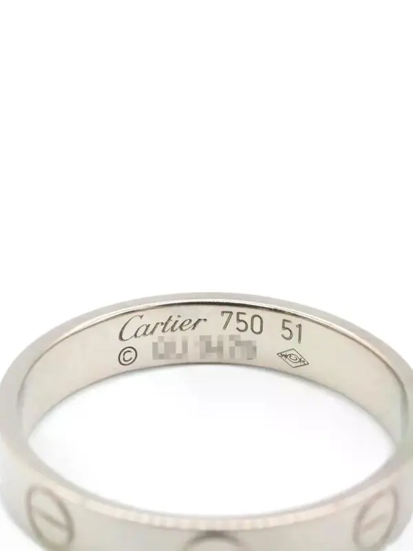 Cartier 2010s Love Ring - Silver
