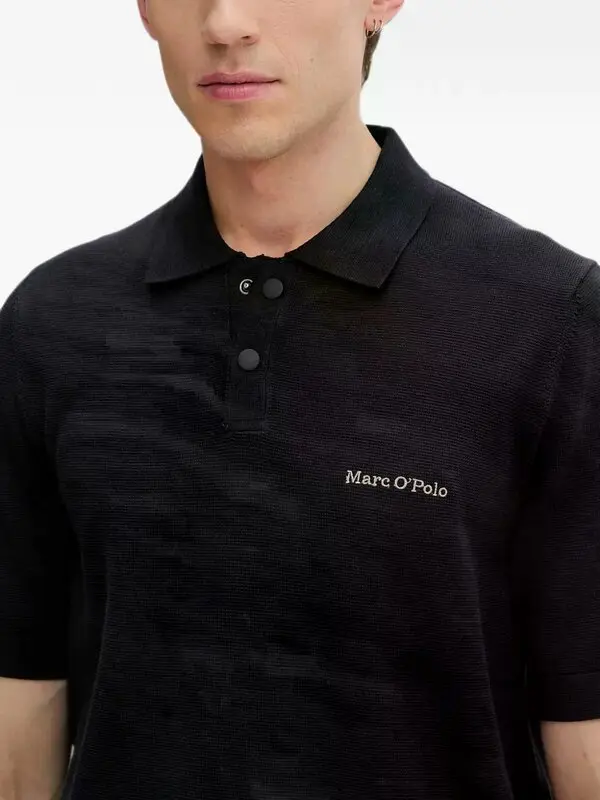 Marc O'polo Logo-embroidered Polo Shirt