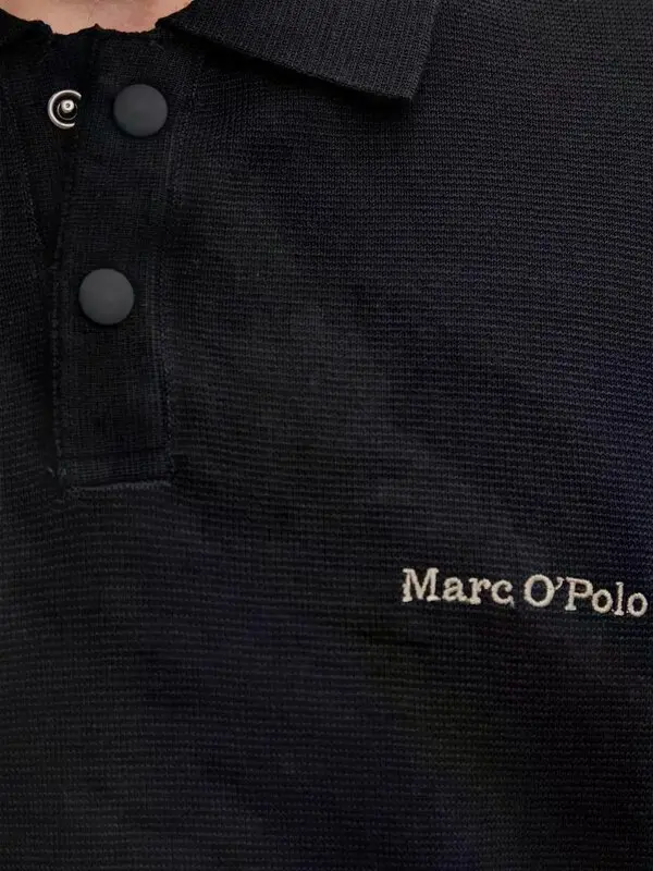 Marc O'polo Logo-embroidered Polo Shirt