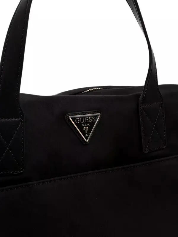 Guess Logo-plaque Holdall Bag