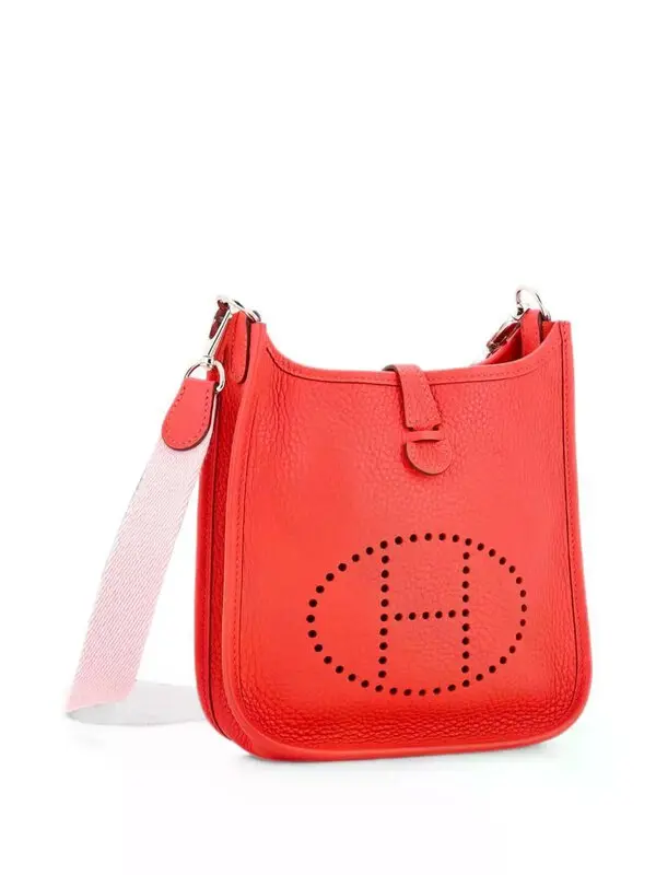 Hermès Evelyne Bag Gen Iii Clemence Tpm Crossbody Bag - Red