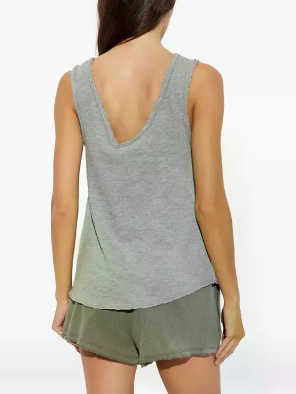 American Vintage Raw-finish Tank Top - Grey