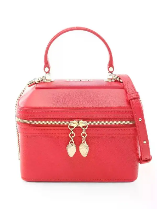 BVLGARI 2010s Serpenti Forever Vanity Tote Bag - Red