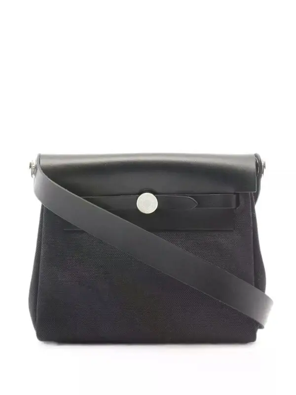 Hermès 2010s Mini Herbag Zip Shoulder Bag