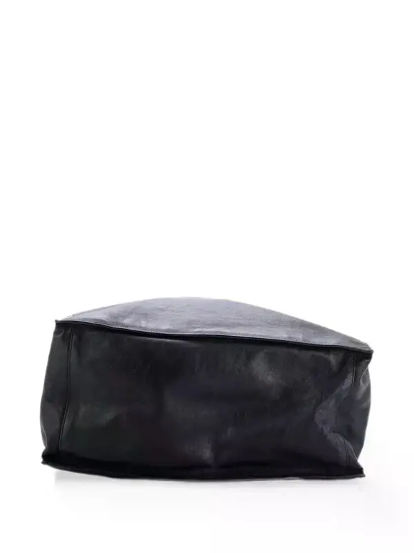 Saint Laurent Rive Gauche Shopper Leather Tall Tote Bag