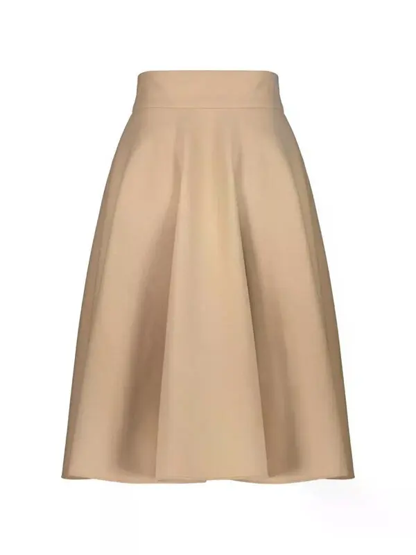 Red Valentino Button-up Midi Skirt