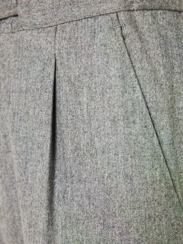 MANDELLI Drawstring-fastening Pleated Trousers