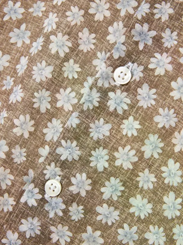 GHIRARDELLI NEXT Floral-print Long-sleeve Shirt