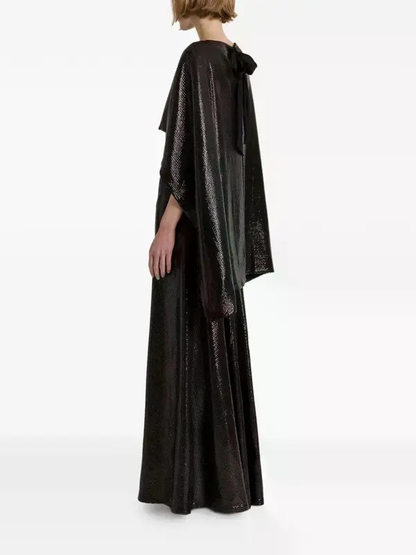 Alberta Ferretti Sequin-embellished Cape Scarf
