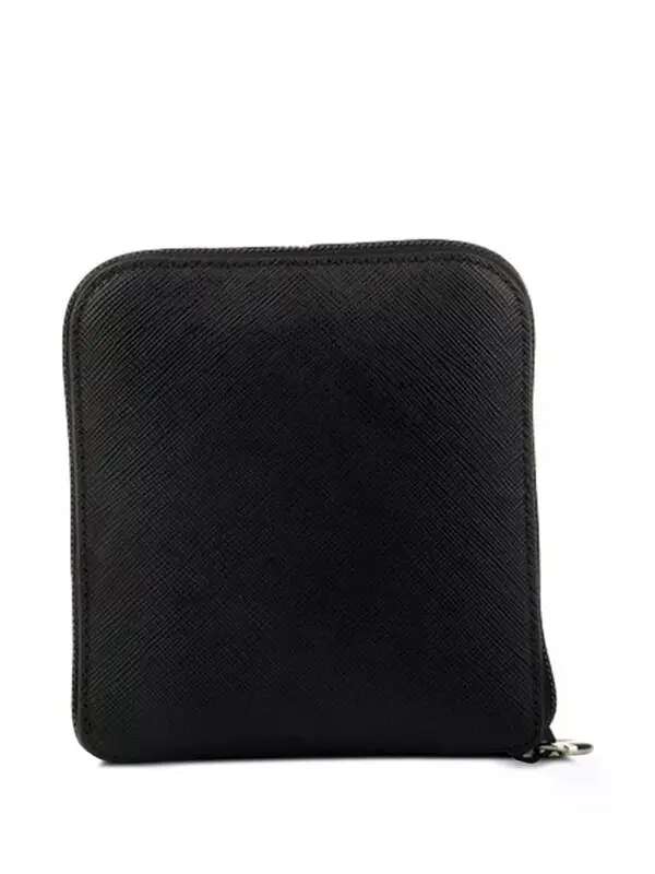 Prada Saffiano Calf Leather Make-up Bag - Black