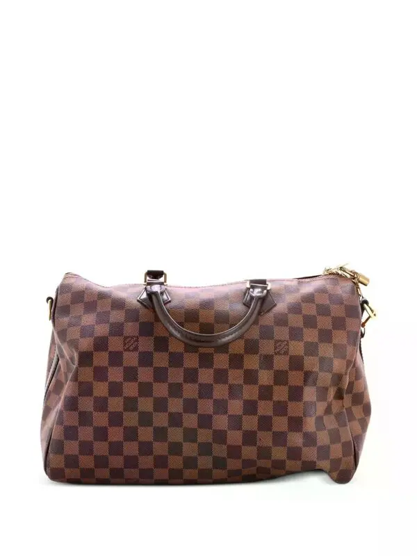 LOUIS VUITTON Speedy Bandouliere Bag Damier 35 Satchel - Brown