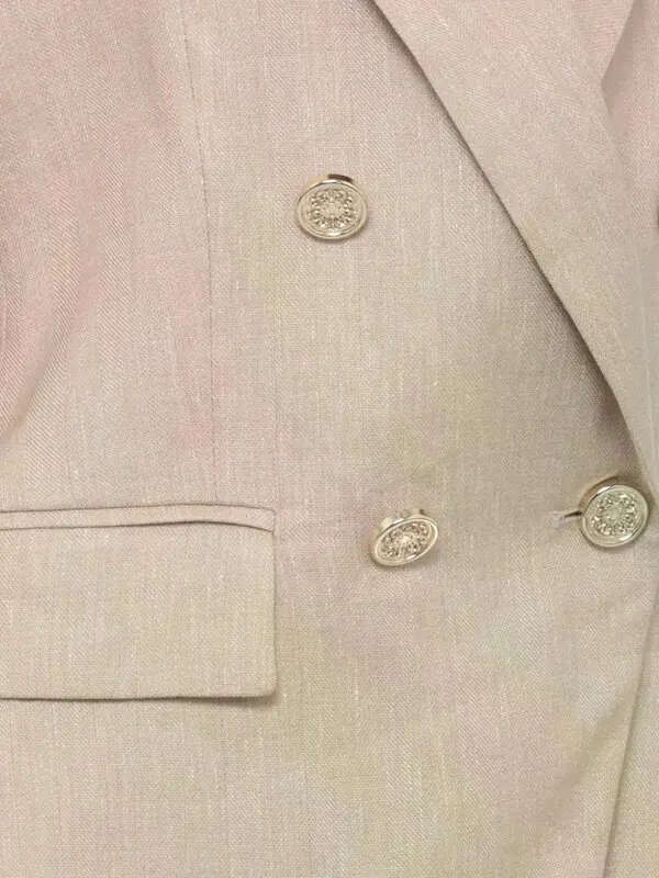 Marella Double-breasted Peak-lapel Jacket
