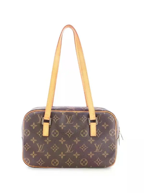LOUIS VUITTON Cite Handbag Monogram Canvas Mm Shoulder Bag - Brown