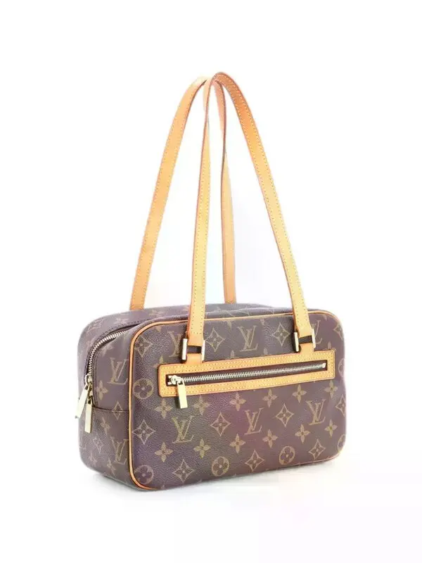 LOUIS VUITTON Cite Handbag Monogram Canvas Mm Shoulder Bag - Brown