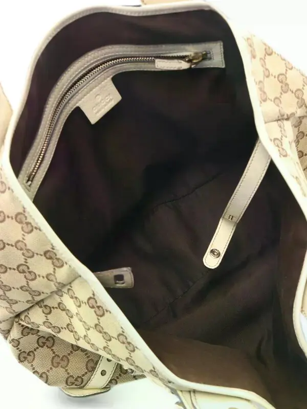 Gucci 2010s Gg-logo Patterned Tote Bag