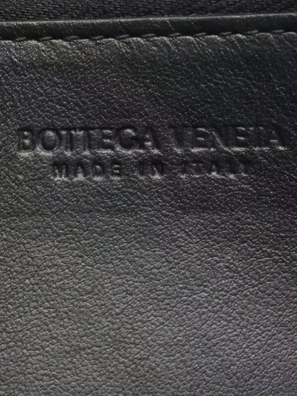 Bottega Veneta 2010s Intrecciato Zip-around Wallet