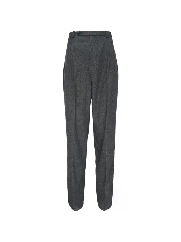 JIL SANDER Pleated-design Trousers - Grey