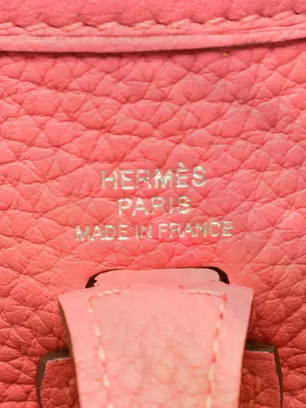 Hermès 2000s Tpm Evelyn Tote Bag - Pink