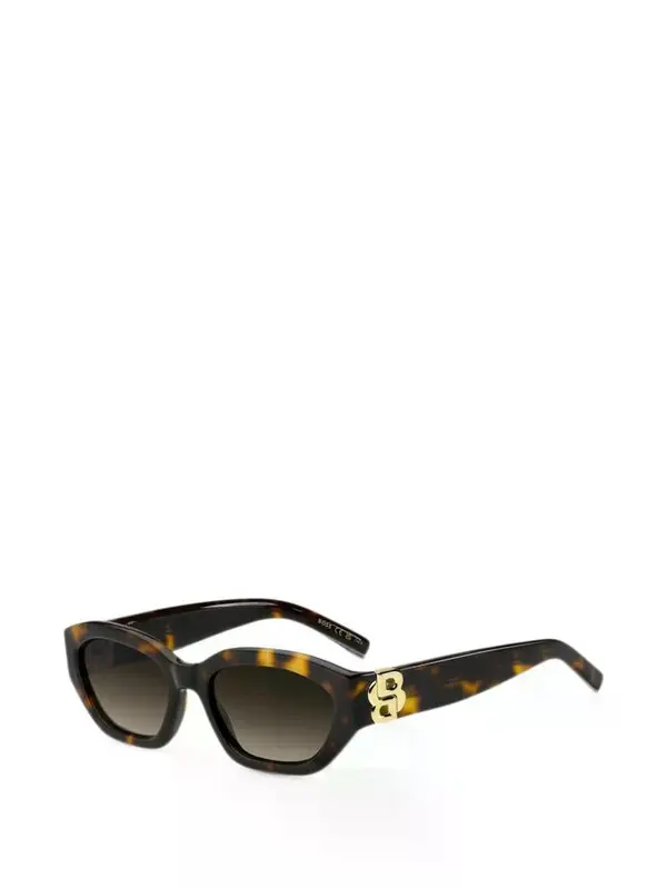 BOSS Tortoiseshell-effect Sunglasses - Brown