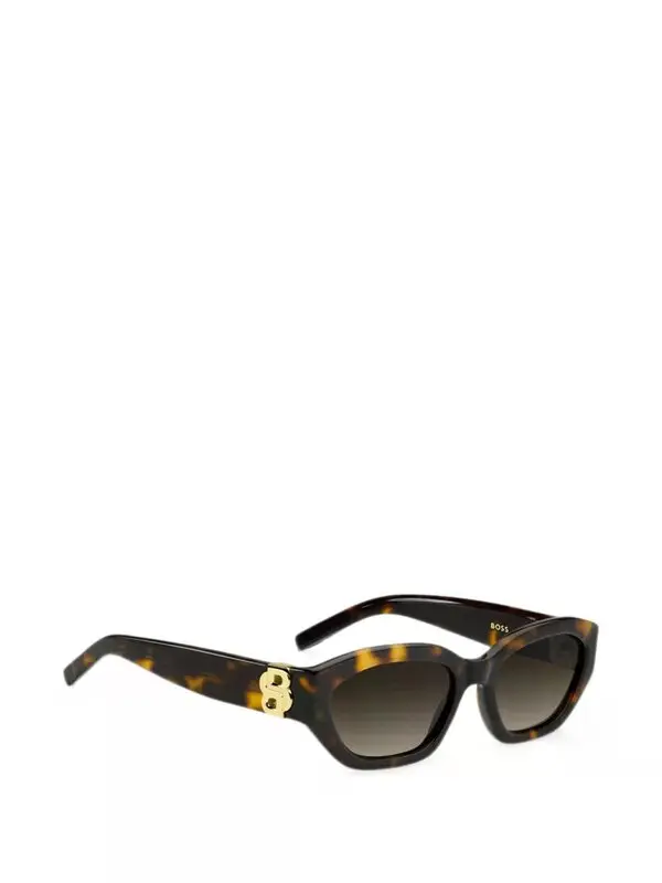 BOSS Tortoiseshell-effect Sunglasses