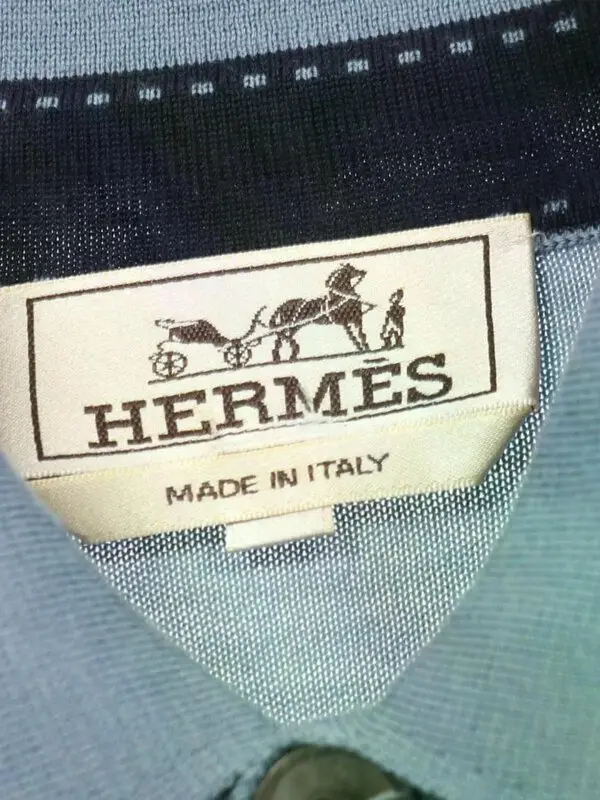 Hermès Long-sleeve Polo Shirt