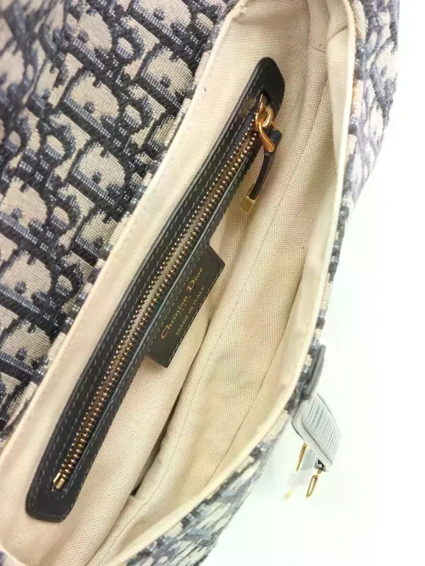 Dior 2000s Oblique Saddle Handbag