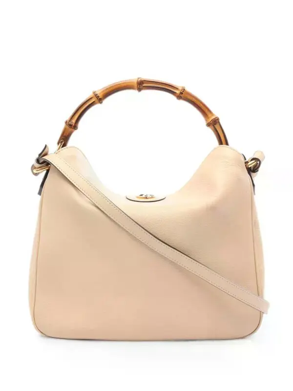 Gucci 2010s Medium Diana Bamboo Tote Bag - Neutrals