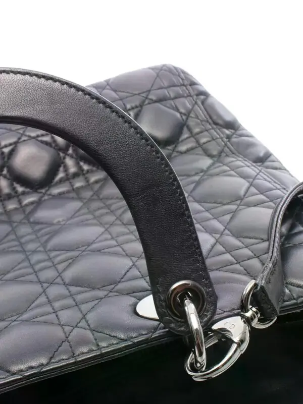 Dior 2000s Lady Tote Bag - Black