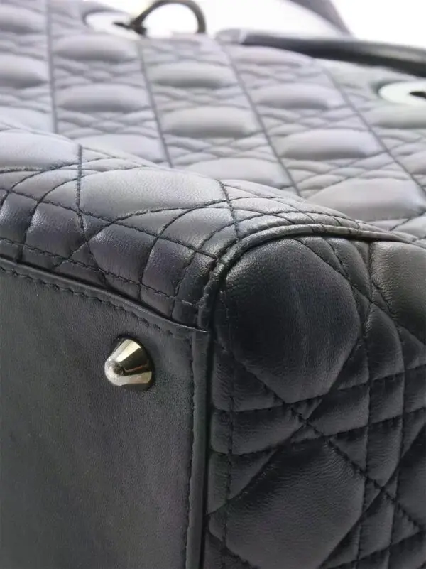 Dior 2000s Lady Tote Bag - Black