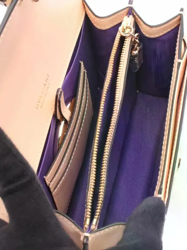 BVLGARI Small 2010s Serpenti Forever Shoulder Bag