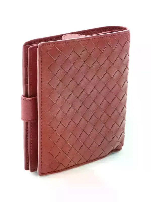 Bottega Veneta 2000s Intrecciato Bi-fold Wallet
