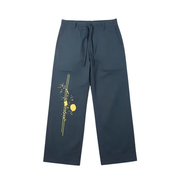 LILIA MUNN Organic Cotton Trouser – Gray - Grey