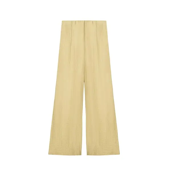 NOCTURNE Relaxed Straight-leg Pants - Yellow