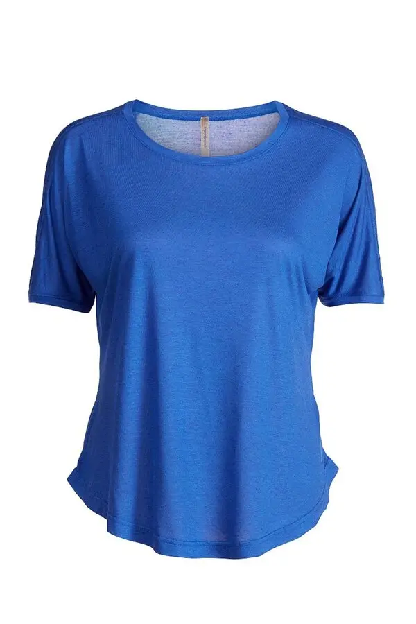 CONQUISTA Cashmere Blend Top - Blue