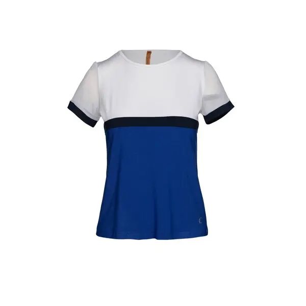 CONQUISTA Contrast Colour Short Sleeve Tee