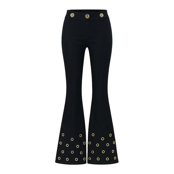 MAUI X LOLITA Channing Stretch Bell-bottom Pants