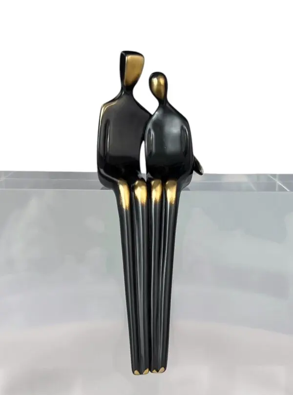 YENNY COCQ LLC Close To Me Sculpture In Bronze - Black