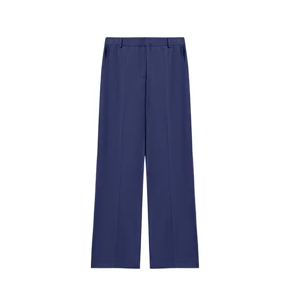 NOCTURNE Tailored Straight-leg Pants - Blue