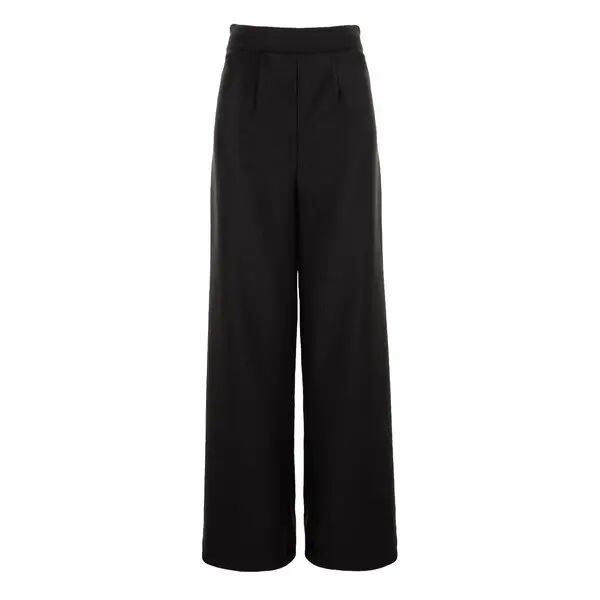 AVENUE N°29 Wool Wide Leg Trousers